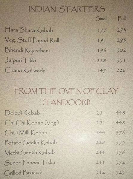 Menu at Daffodils 23, Mumbai, Shop 1-4