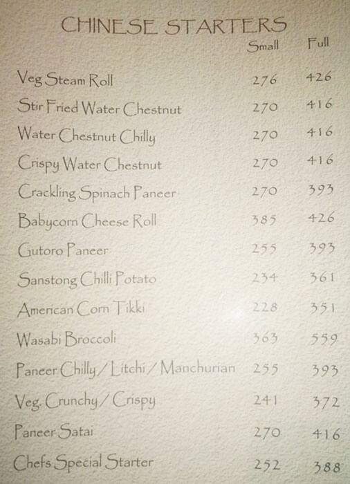 Menu at Daffodils 23, Mumbai, Shop 1-4