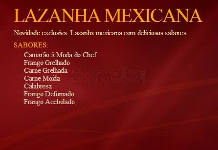 Menu em Me Gusta restaurante, Salvador, R. Macaubas