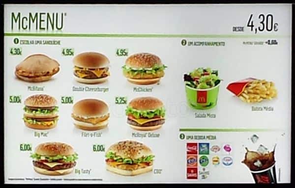 McDonald's Menu, Menu de McDonald's, Olivais, Lisboa - Zomato Portugal