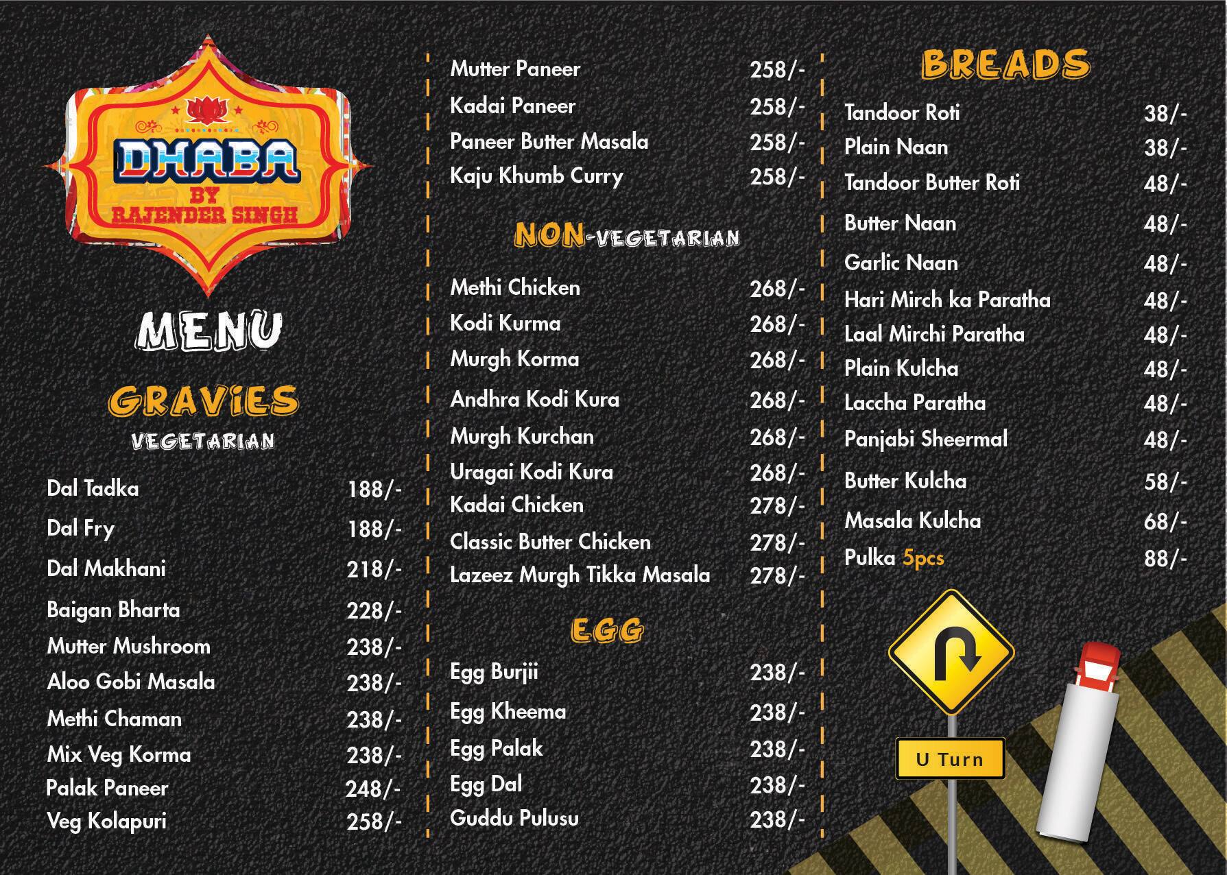 Tollgate Menu, Menu for Tollgate, Jubilee Hills, Hyderabad - Zomato