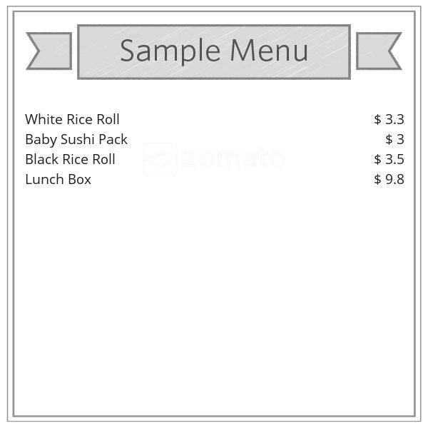 Hero Sushi Menu, Menu for Hero Sushi, CBD, Sydney - Urbanspoon/Zomato