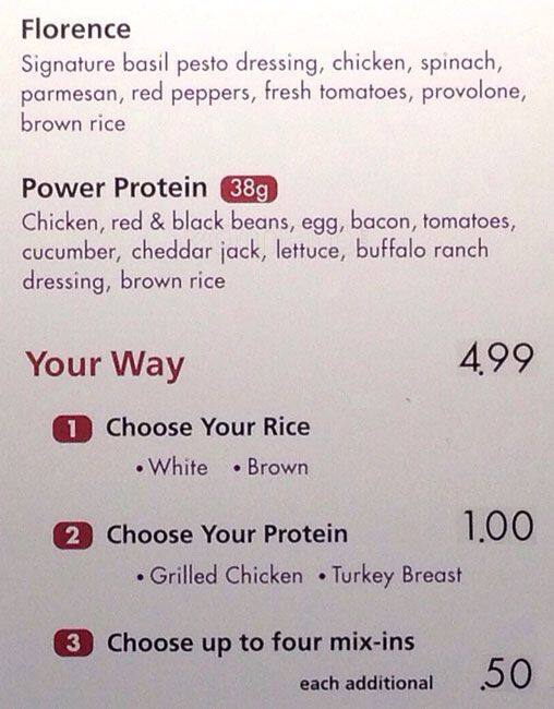 Menu at Freshens desserts, Lincolnwood