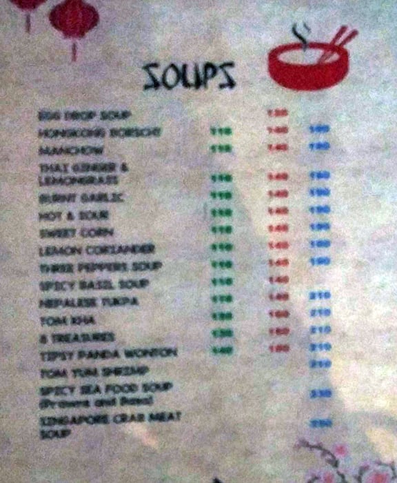 Menu of Cafe Hydro, Borivali East, Mumbai