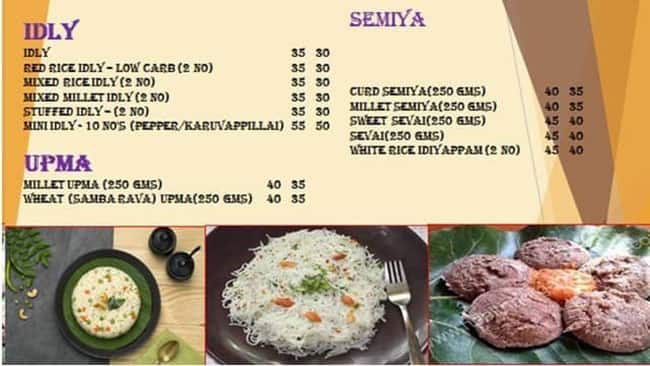 Menu of Grozerbeez, Peelamedu, Coimbatore