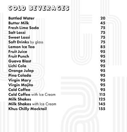 Menu at By The Way, Bengaluru, Prestige Shantiniketan Appartments 24 ...