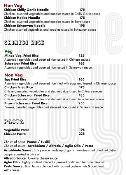 Menu at By The Way, Bengaluru, Prestige Shantiniketan Appartments 24 ...