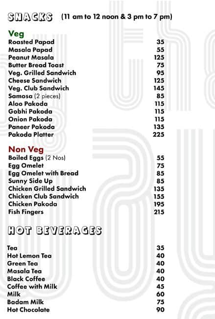 Menu at By The Way, Bengaluru, Prestige Shantiniketan Appartments 24 ...