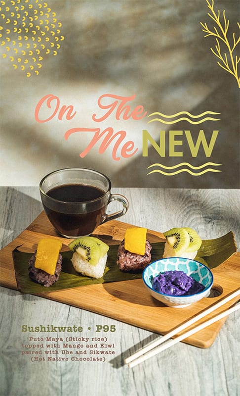 Menu at COOEE cafe, Cebu City