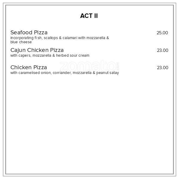 Menu at Funk Fish pub & bar, Inglewood