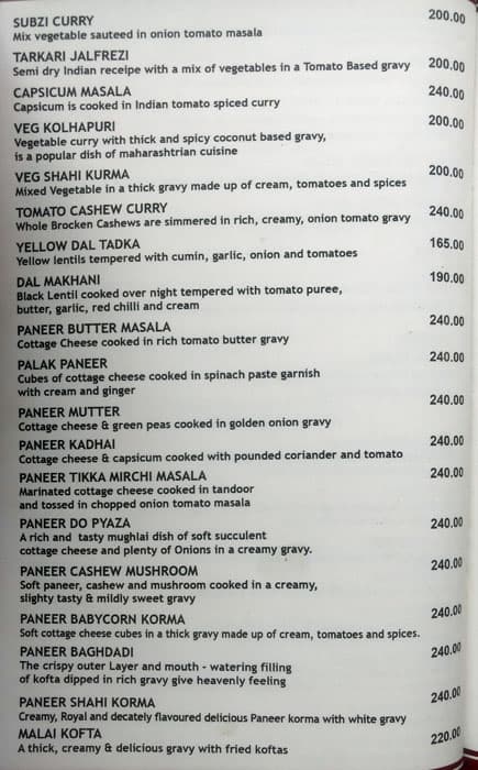 Menu at Dimple Restaurant, Visakhapatnam