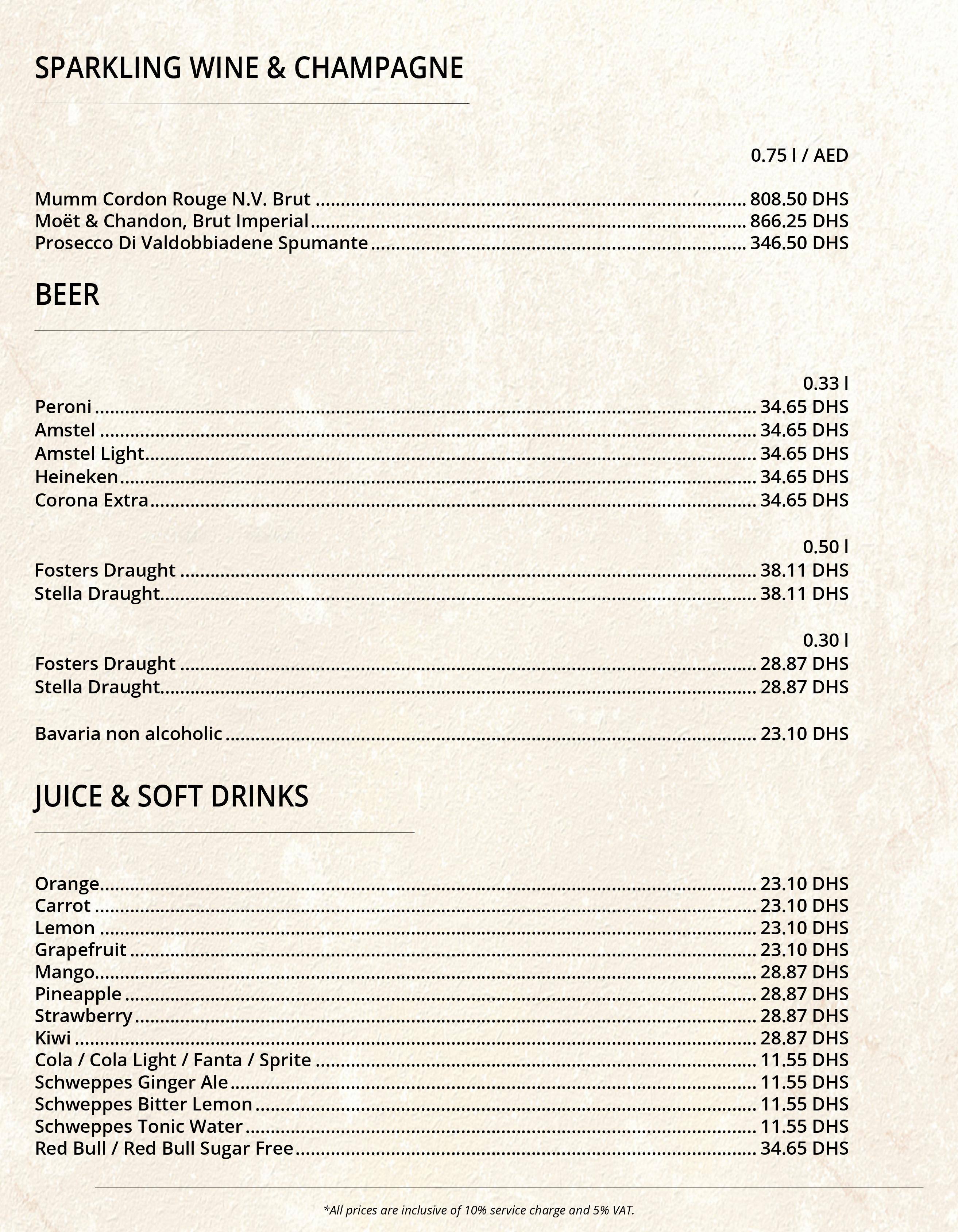 Mondo Pizzeria Menu, Menu for Mondo Pizzeria, Al Mushrif, Abu Dhabi ...