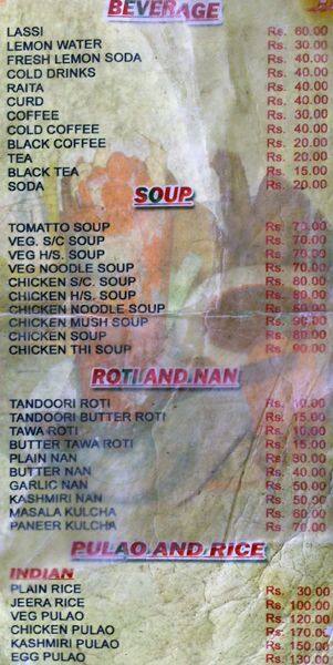 Niru's Menu, Menu for Niru's, Beltola, Guwahati - Zomato