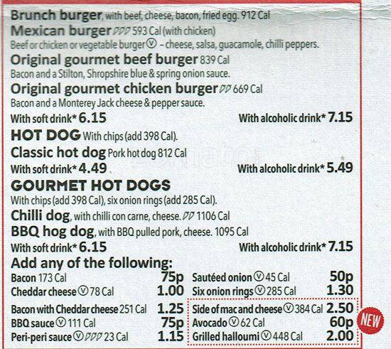 Menu at The Greyhound pub & bar, Bromley, 205 High Street