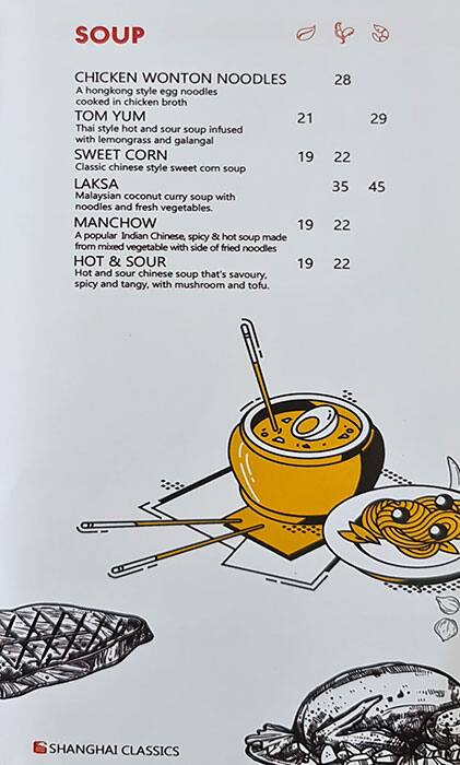 Menu at Shanghai Station restaurant, Dubai, Pavilion - 28