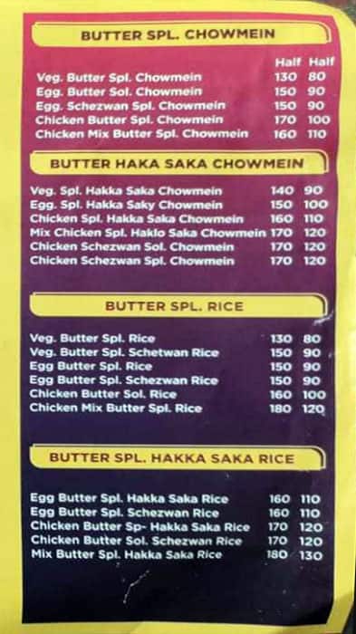 Menu at Sandeep Hot Pot, Gurugram