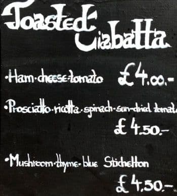 Menu at London Hospital Tavern pub & bar, London