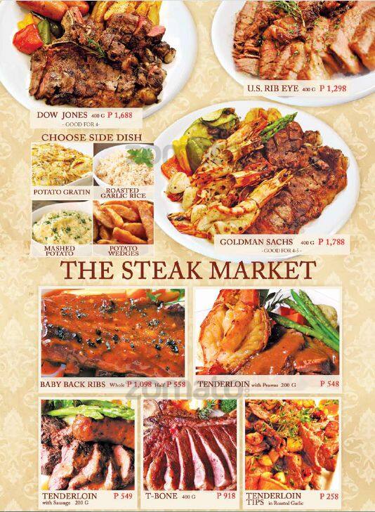 Carta del restaurante Marciano's, Ciudad Quezon, U.P. Town Center