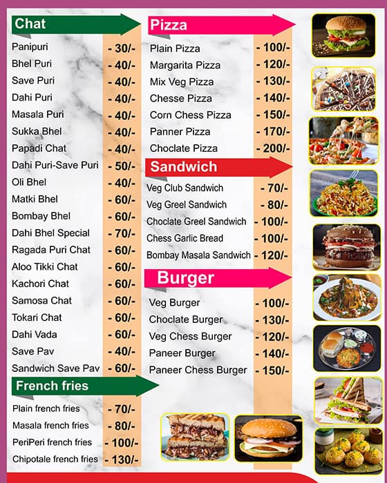 Menu of DFC - Darekar Foods Corner, Wagholi, Pune