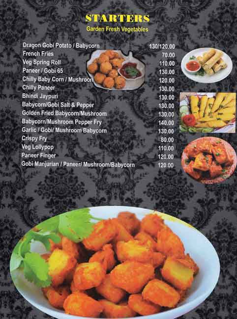 Menu at IndiaGate Restaurant, Chennai