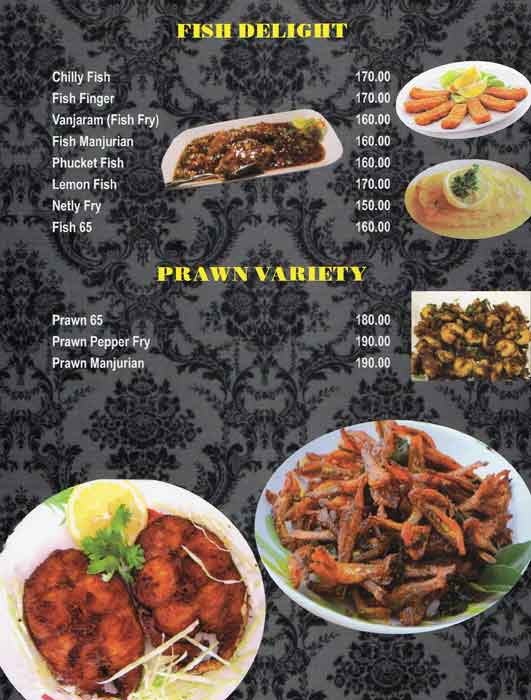 Menu at IndiaGate Restaurant, Chennai