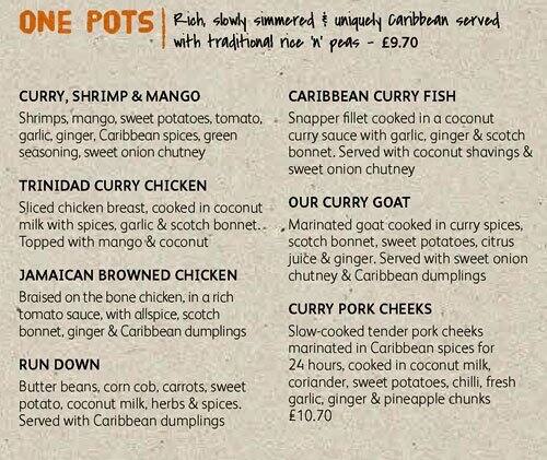 Menu at Turtle Bay Ealing restaurant, London, 16 High St
