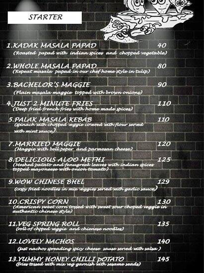 On The Way Menu, Menu for On The Way, C Scheme, Jaipur - Zomato