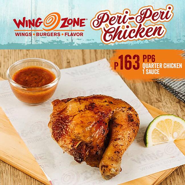 Menu at Wing Zone PH restaurant, Mandaluyong