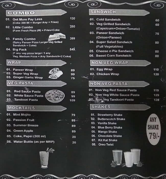 Menu at The Royal Kitchen Restaurants, Patiala