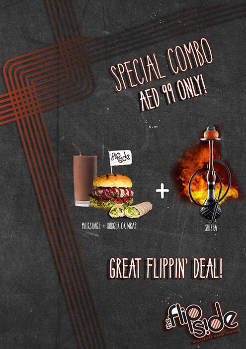Menu at The Flipside Restobar, Dubai, Century Village