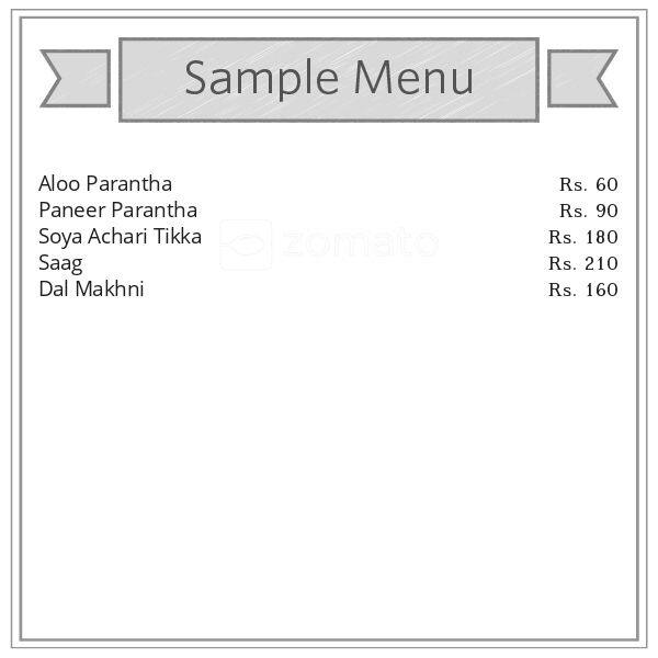 Menu at Brar Buffet and Dhaba, Sahibzada Ajit Singh Nagar