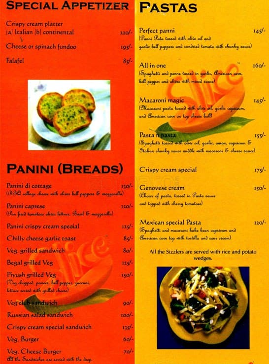 Menu at Crispy Cream, Mumbai, 7 Bhattad Tower