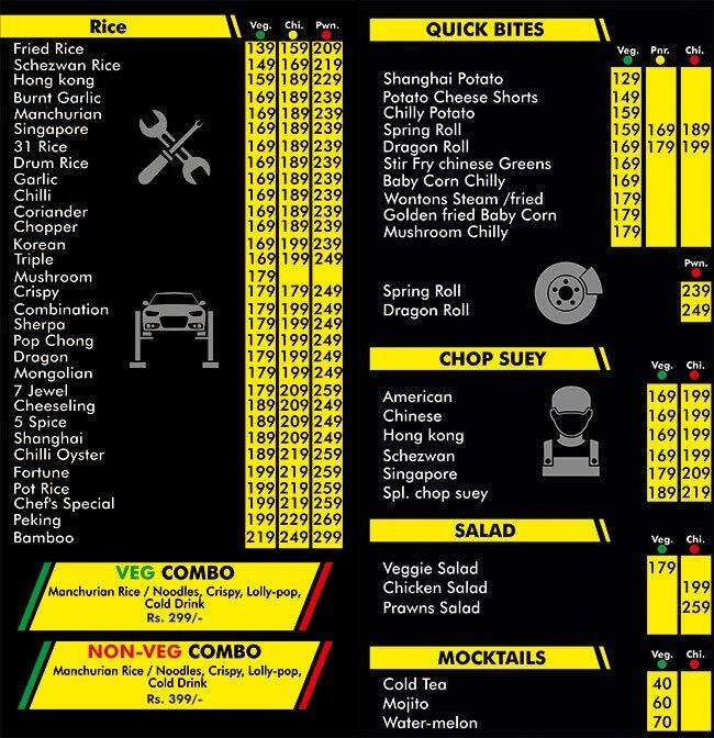 Menu at The Momos Machine, Navi Mumbai, shop no 12
