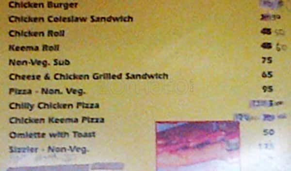 Menu at Burgers N More, Bengaluru