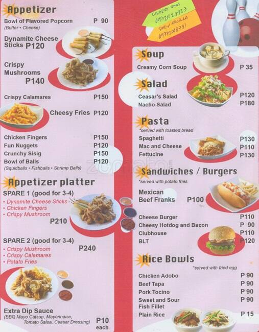 Snack Time Menu, Menu for Snack Time, SM City North EDSA, Quezon City ...