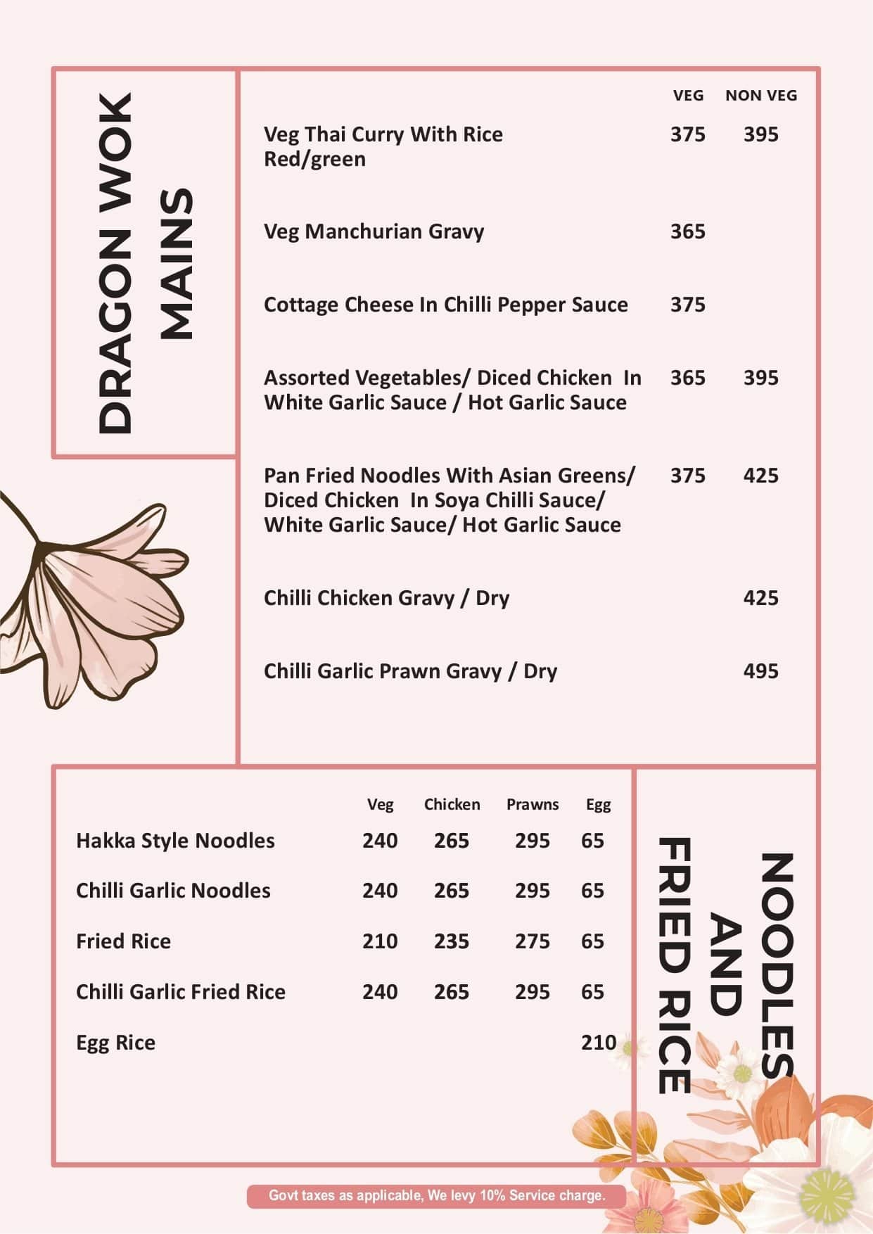 Menu at Bella Rossa, Delhi, Plot No. G