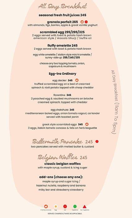 Menu of KOA - Cafe & Bar, Khopat, Thane West, Thane