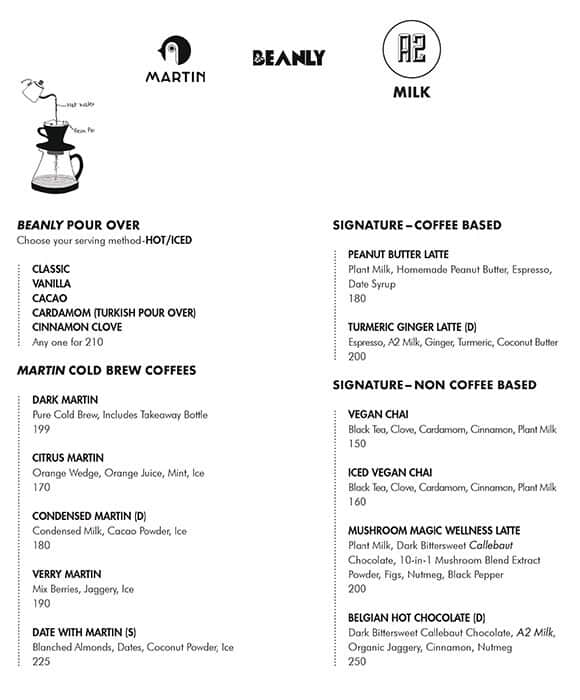 Menu at Greenr Cafe, New Delhi, 4