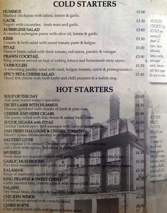Menu at The Old Millwall Fire Station Restaurant, London, 463 Westferry Rd