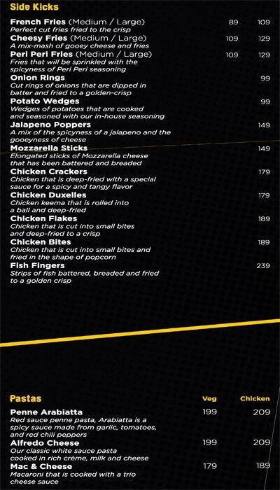 The Wingster Menu, Menu for The Wingster, Madhapur, Hyderabad - Zomato