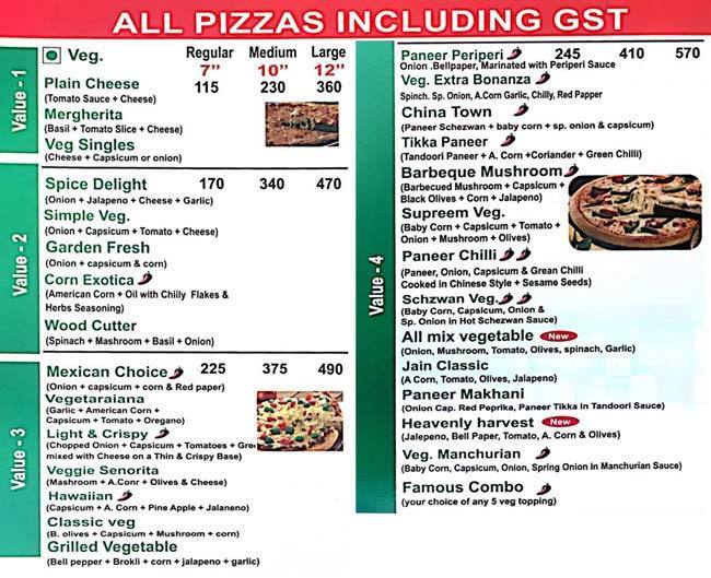 Star One Pizza Menu, Menu for Star One Pizza, 4 Bungalows, Mumbai - Zomato