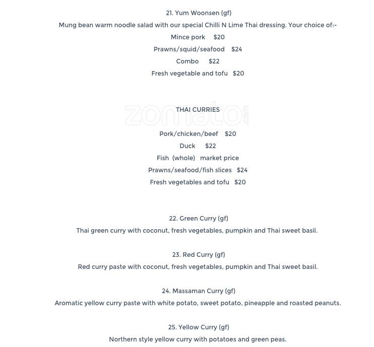 Menu at Chilli N Lime restaurant, Bittern
