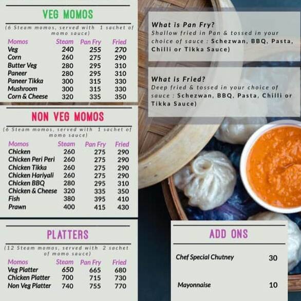 Menu of Burp Out Loud, Pimple Saudagar, Pune