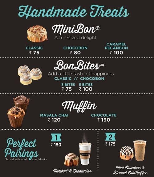 Cinnabon Menu, Menu for Cinnabon, Chandigarh Industrial Area ...