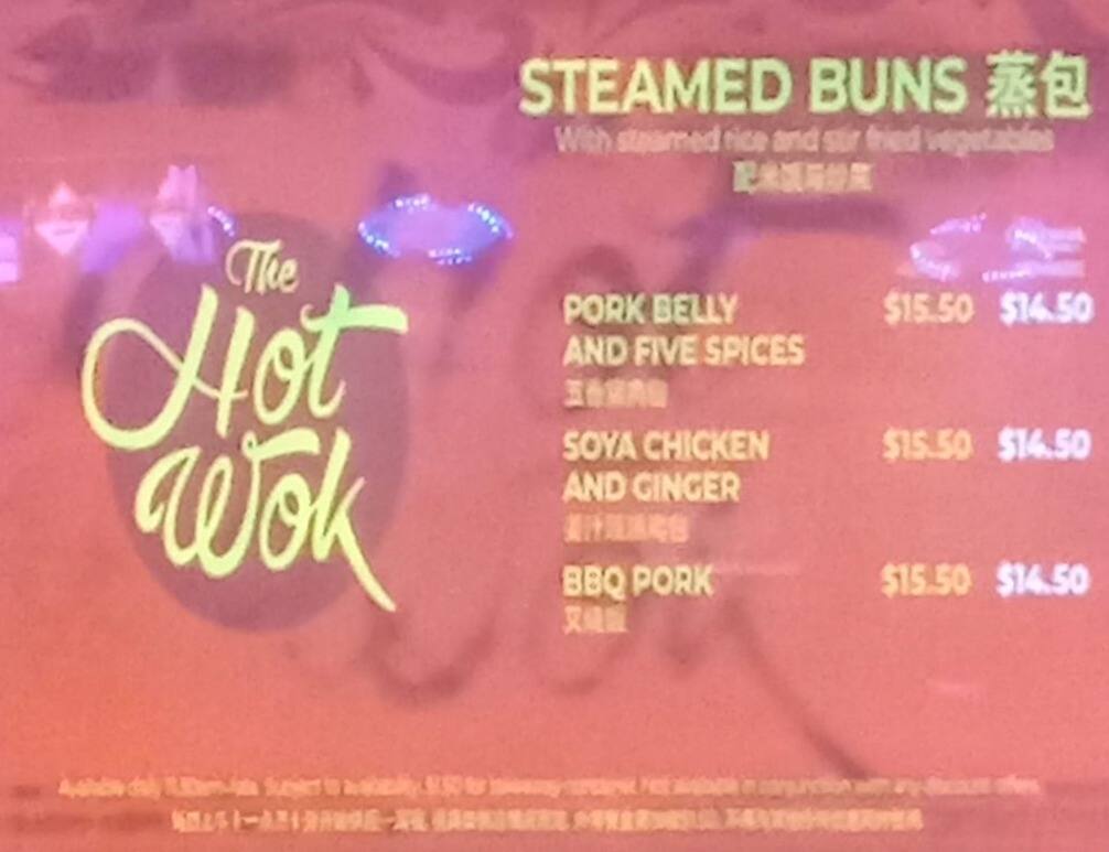 Menu at The Deli & The Hot Wok Bar, Auckland