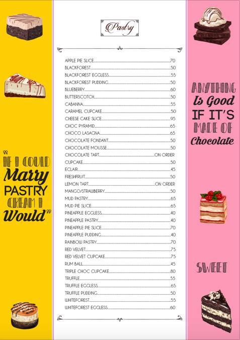 Defence Bakery Menu, Menu for Defence Bakery, Sector 41, Noida - Zomato