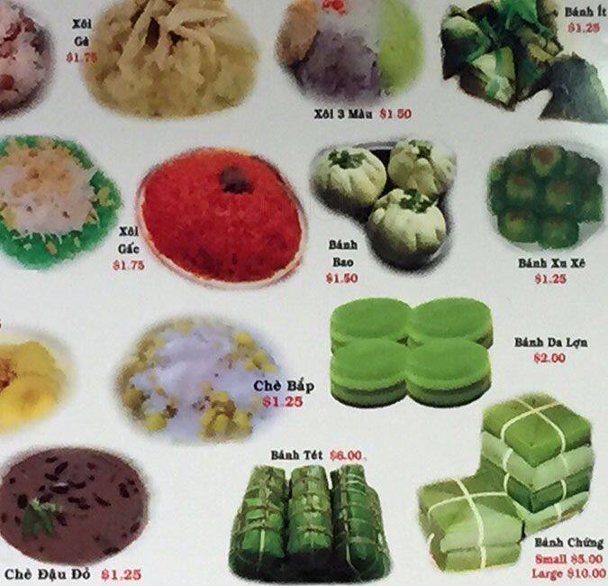 Menu at Rose's Vietnamese Sandwiches restaurant, Toronto
