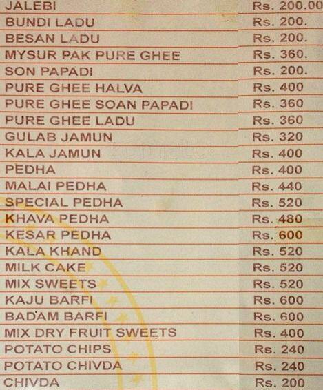 Laxmi Sweet Mart, Mapusa, Goa - Zomato