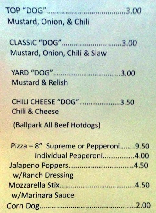 Menu at O'neil's pub & bar, Mint Hill