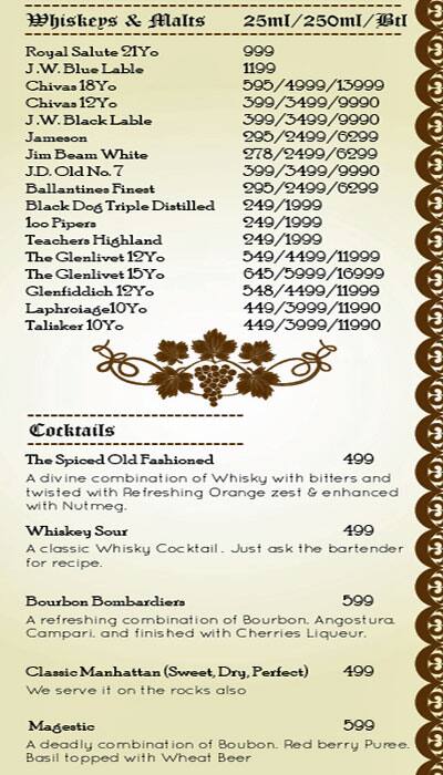 Menu at The Barbeque Company, Noida, Sector 38A Gardens Galleria Mall